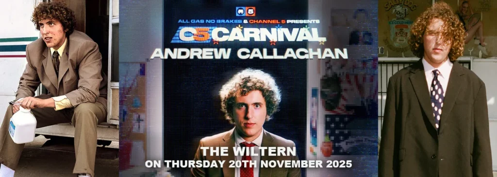 Andrew Callaghan Tickets | 20 November 2025 | The Wiltern